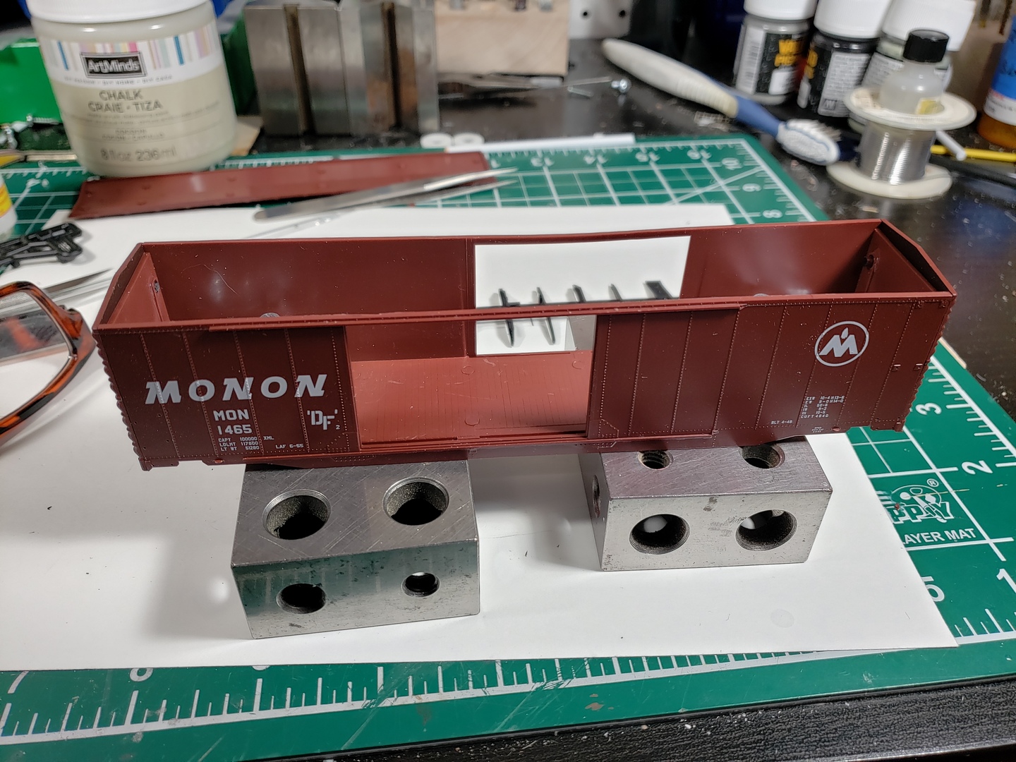 Building Branchline Blueprint Series Box Cars | The Blackwing and ...